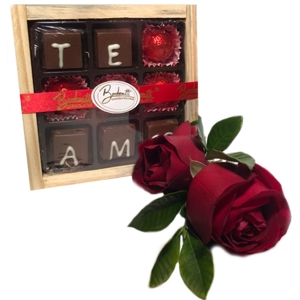 Roses Duet Chocolate Eu Te Amo