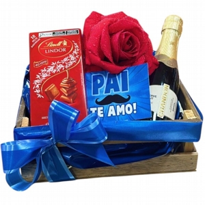 Cesta Mini Chandon Com Chocolate