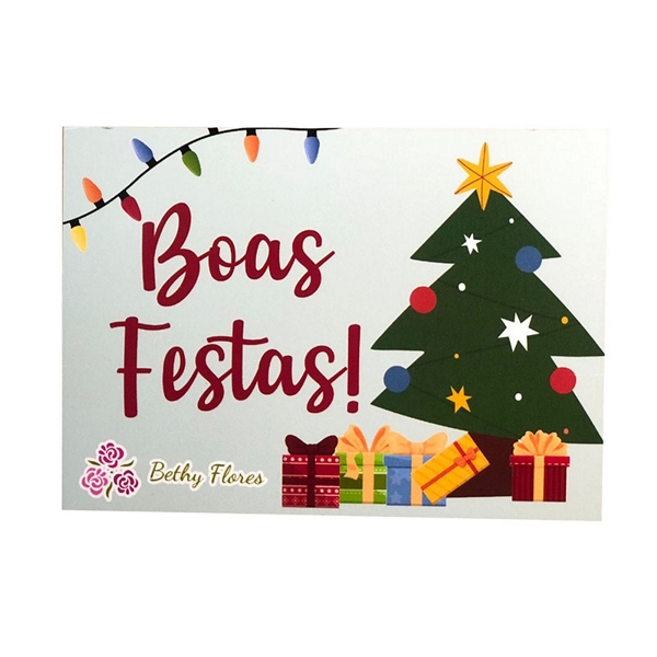 Cartão Boas Festas