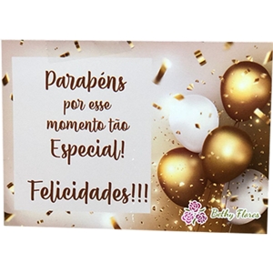 Cartão Parabéns Por Esse Momento Especial