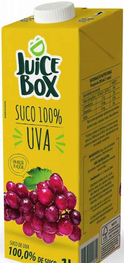 Suco de Uva Juice Box